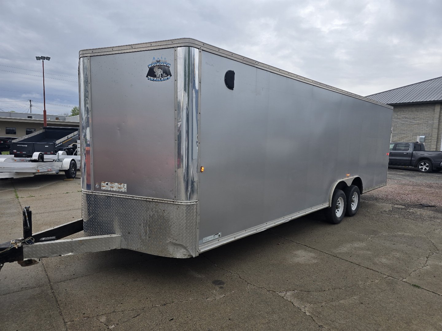 Used 2020 Big Horn Trailer Used 8.5x24 big horn Car Hauler | Norfolk ...