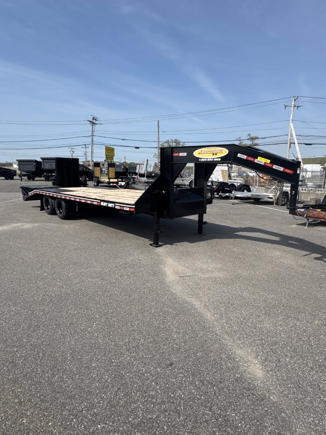 New 2025 Econoline 102"X20'+5' Gooseneck Deckover Trailer | Seekonk ...