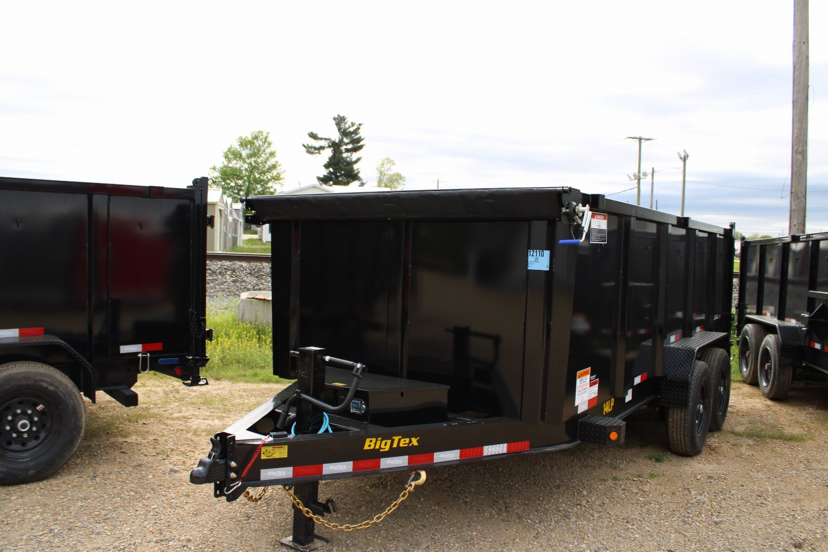 New 2025 Big Tex Trailers 16' 14K GVWR HS HIGH SIDE DUMP TRAILER 5612 ...