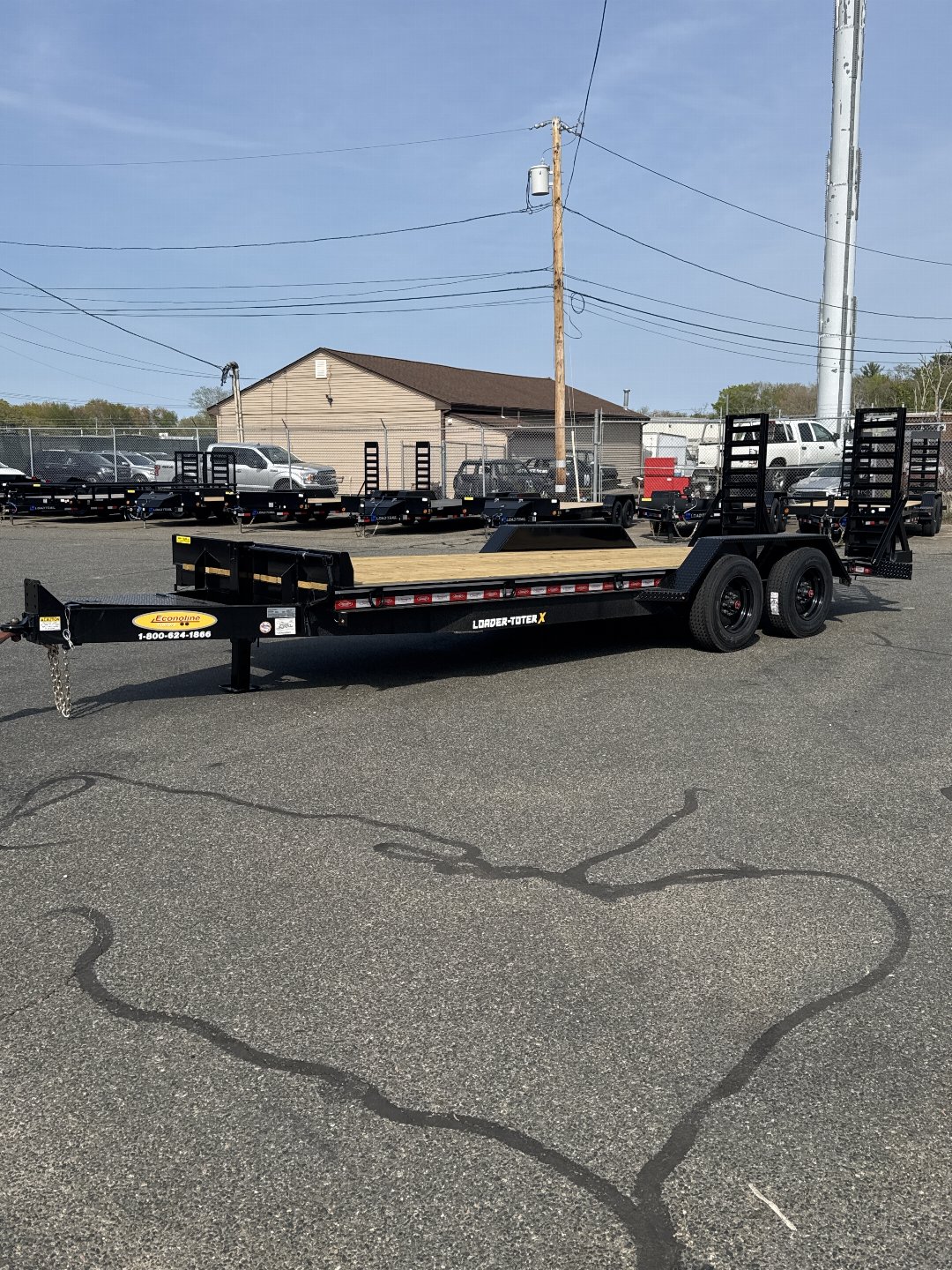 New 2025 Econoline 83"X22' 20K Equipment Trailer | Seekonk Massachusetts
