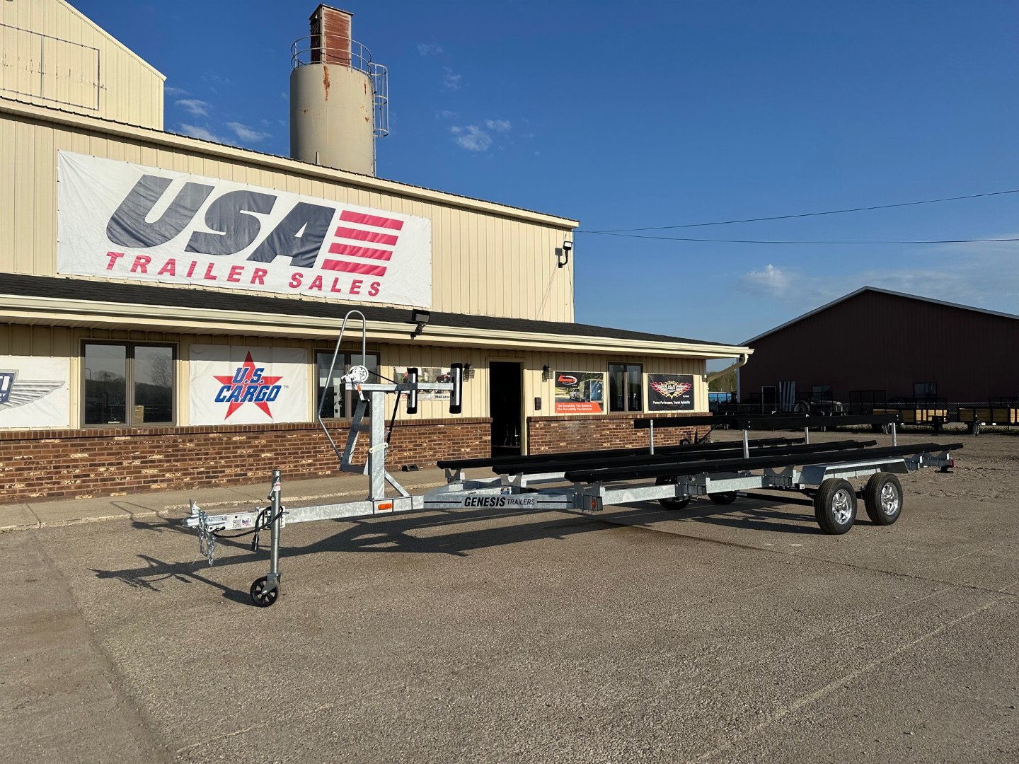 New 2025 GENESIS TRAILERS 22ft Bunk Style Boat Trailer | Wayland Michigan