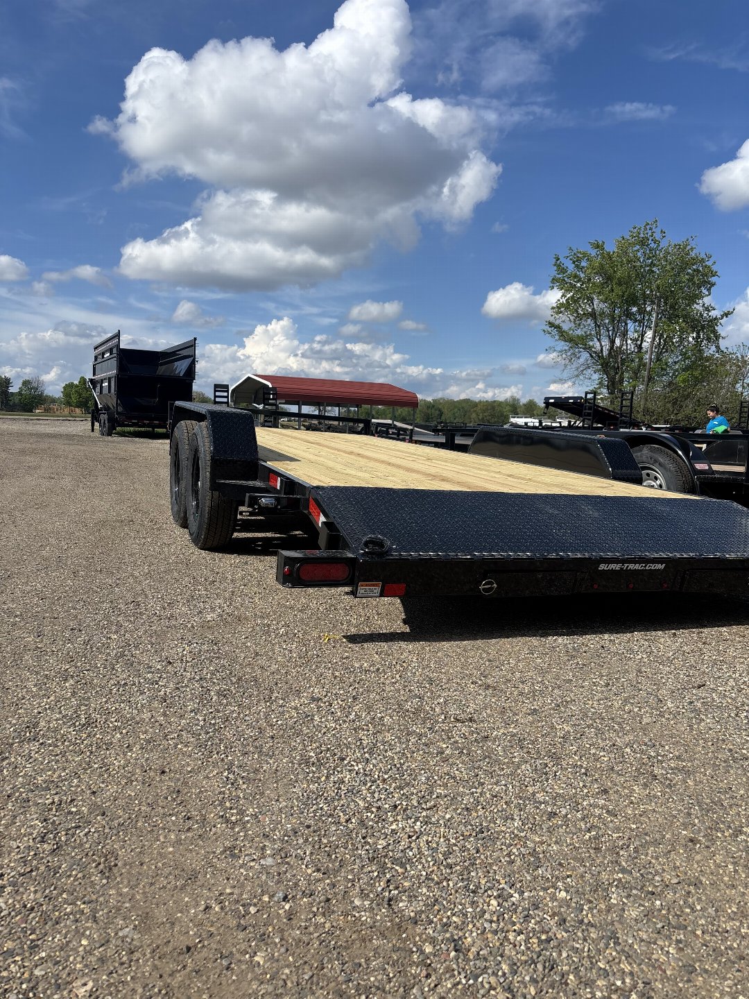 New 2025 Sure-Trac 7X16+2 7K Car Hauler | Union City Michigan