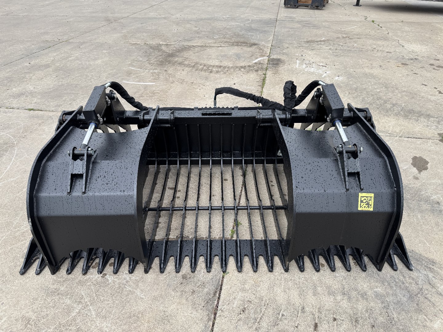 New 2025 Jenkins Iron and Steel 84" Skid Steer Skeleton Grapple ...