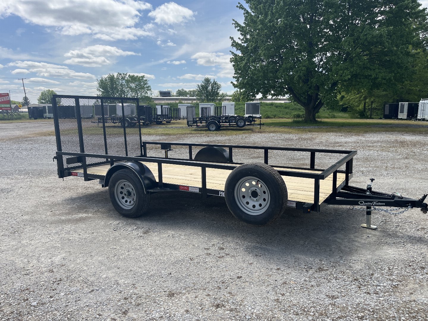 New 2025 Quality Trailers 77X14SA Utility Trailer PRO | Dalton Ohio