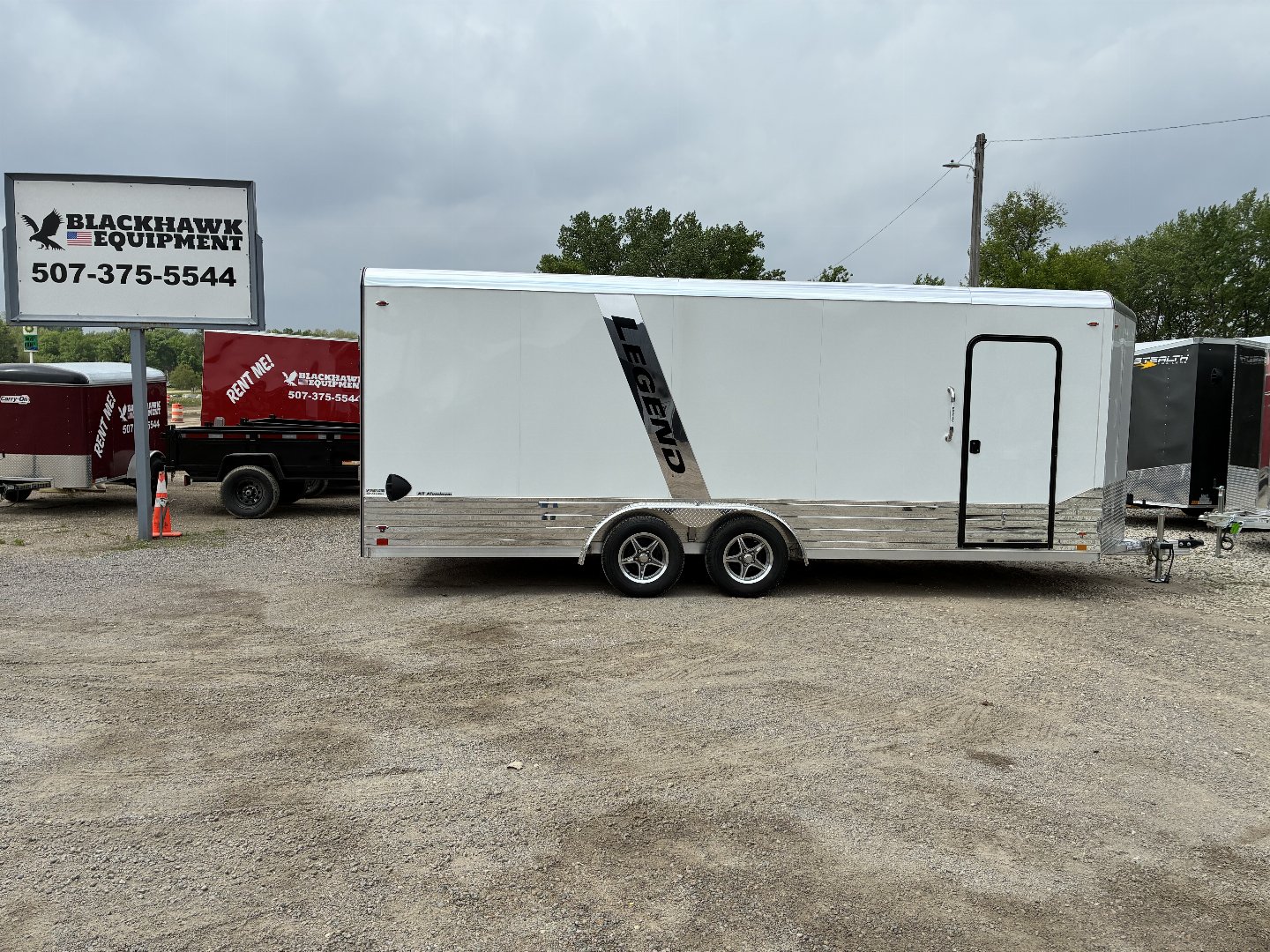 New 2025 Stealth Trailers 6x12 Mustang Steel Frame Enclosed Cargo ...