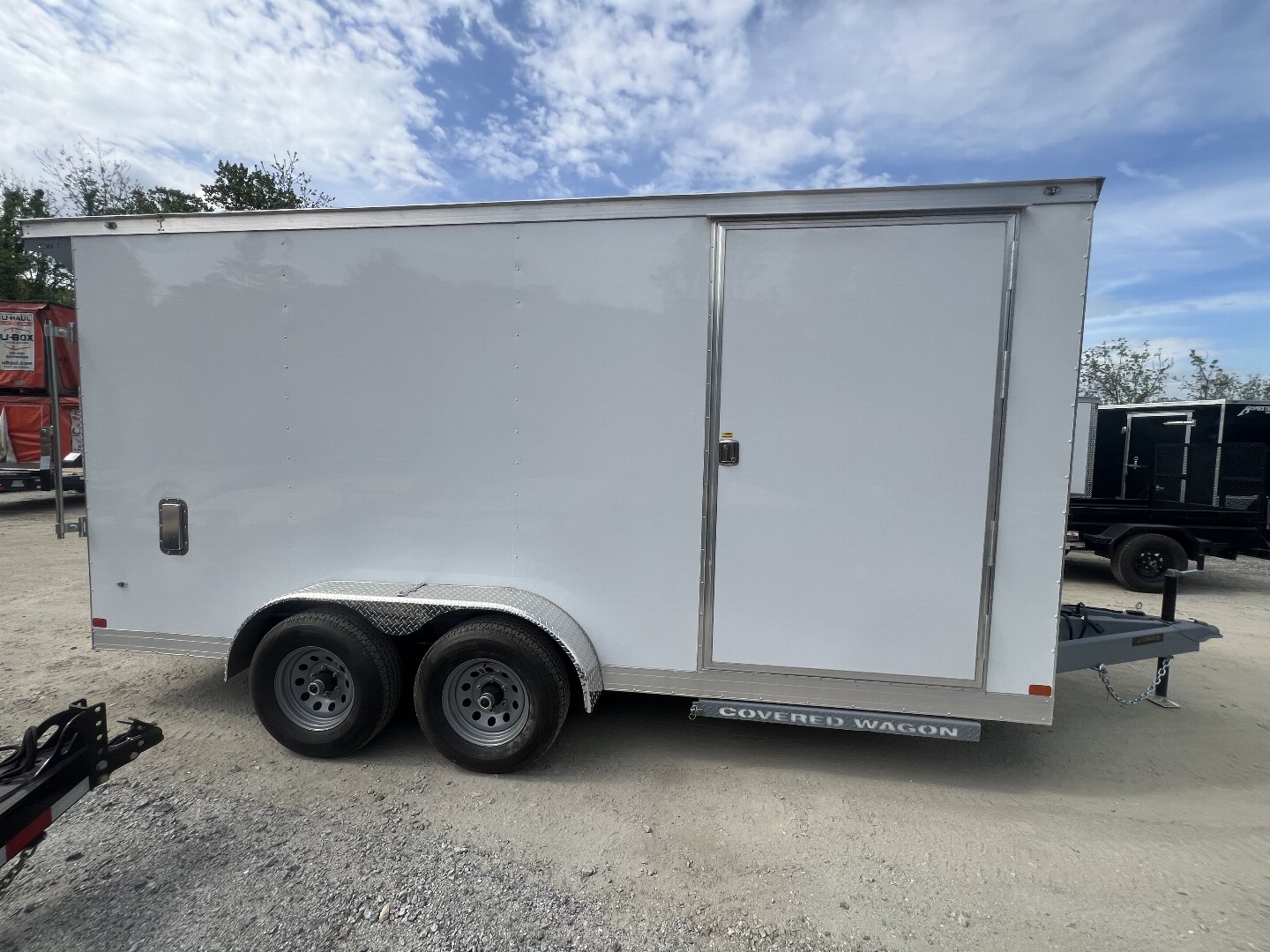 New 2025 Covered Wagon Trailers 7X16 TA3 Gold Series / Steel Floor Pkg ...