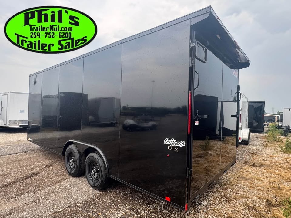 New Pace American 8.5X20 Cargo / Enclosed Trailer REAR WING & UPGRADED ...