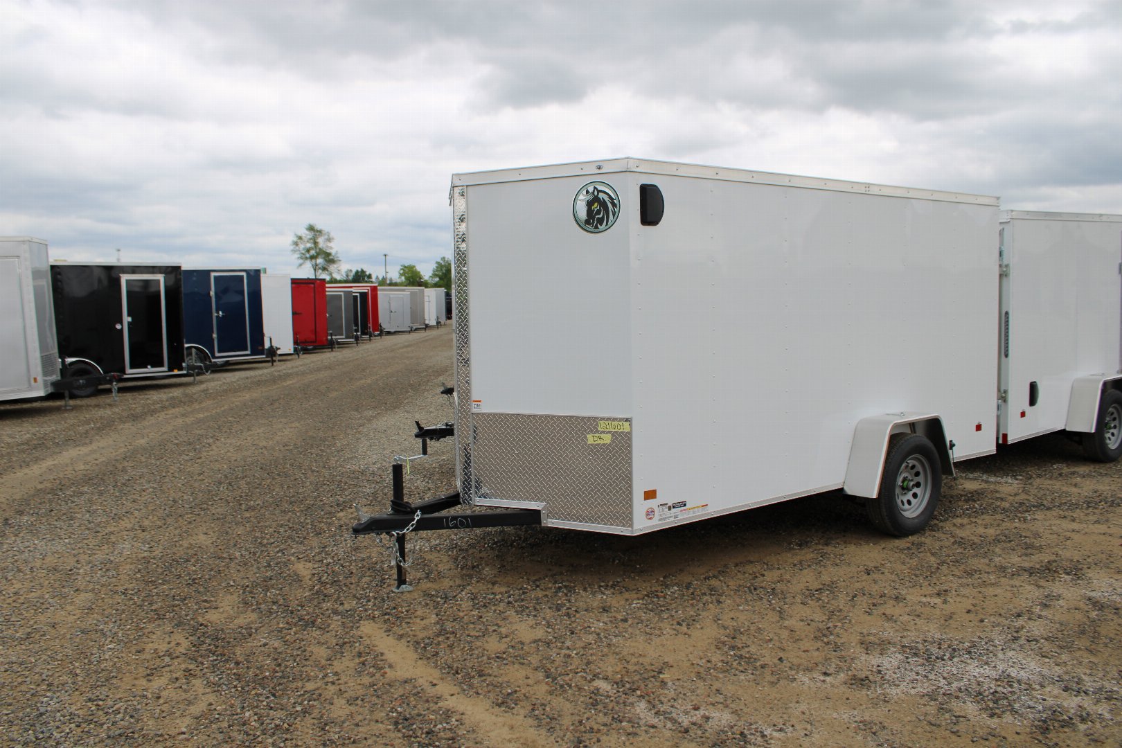 New 2025 Darkhorse Cargo 6' X 12' ENCLOSED DD TRAILER 48048 Cargo ...