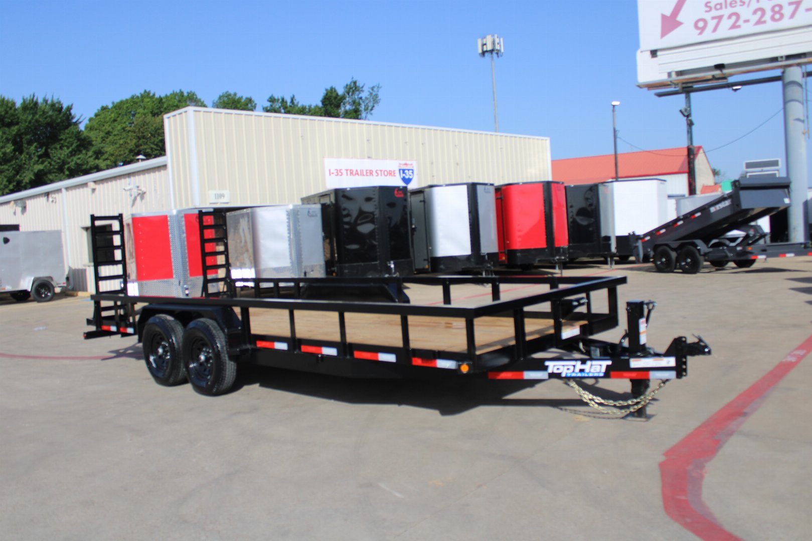 New 2025 Top Hat Trailers 20'x83" HH 14K Utility Trailer | Gainesville ...