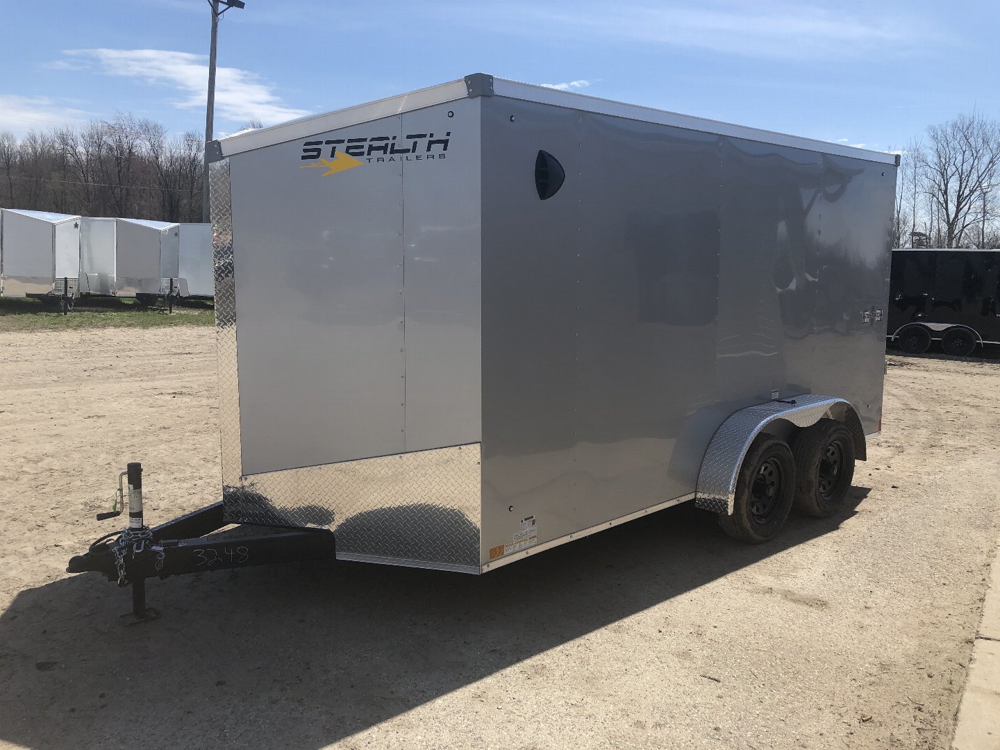 New 2025 Stealth Trailers 7X14 W/ 78" INTERIOR Cargo / Enclosed Trailer ...