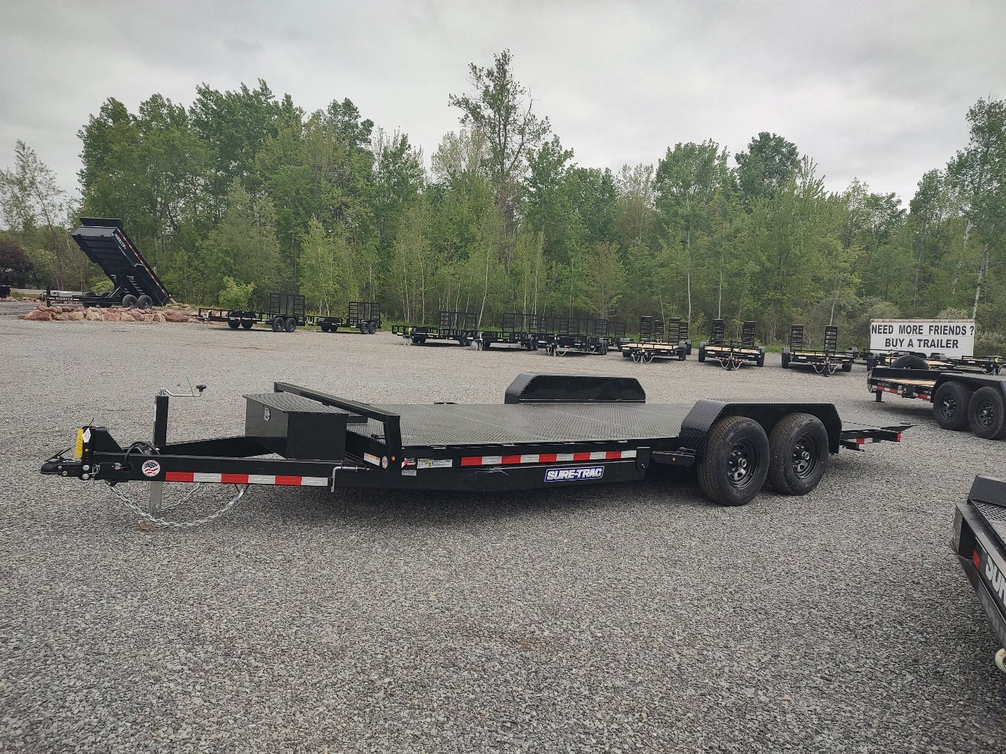 New 2025 Sure-Trac 7X20 TILT-BED CAR HAULER | Gouverneur New York