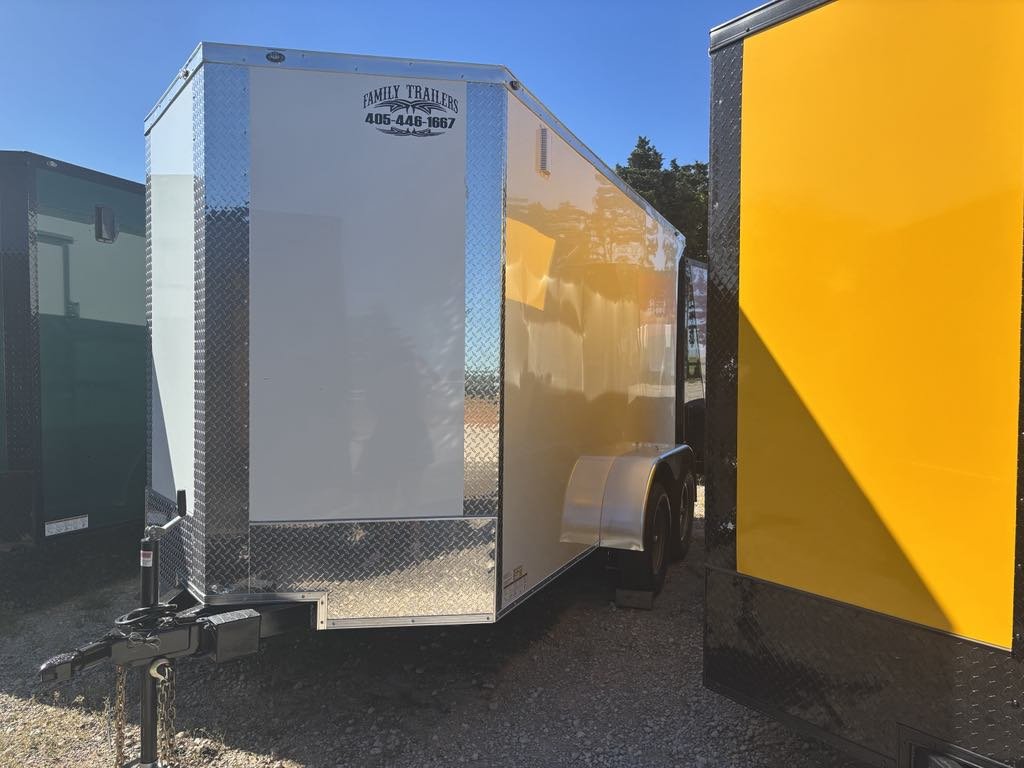 New 2025 FGT 6x12 Tandem Axle Cargo / Enclosed Trailer -- SCREWLESS ...