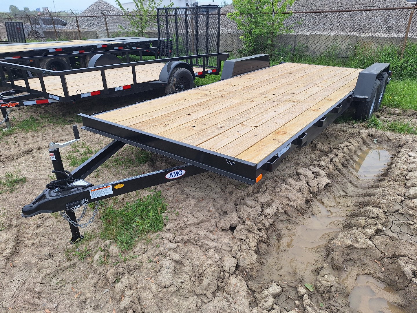 New 2025 Down 2 Earth Trailers 82x20 Tandem Axle Car Hauler Rear Axle ...