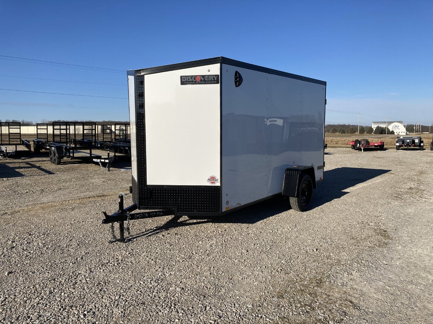 New 2025 Discovery 6x12 Cargo Trailer - Rear Double Doors | Wooster Ohio