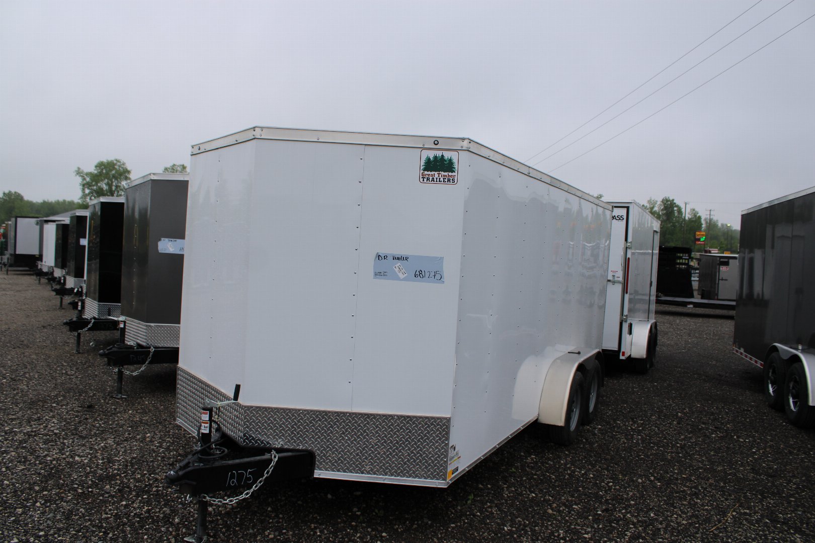 New 2025 RC Trailers 7' X 16' R RGT ENCLOSED TRAILER 47715 Cargo ...