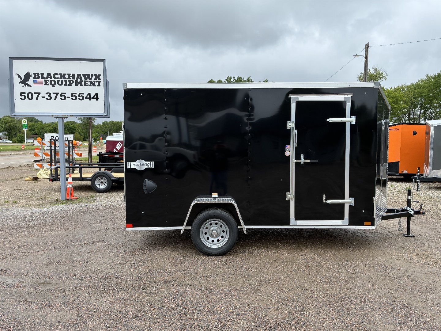 New 2025 Stealth Trailers 6x12 Mustang Steel Frame Enclosed Cargo ...