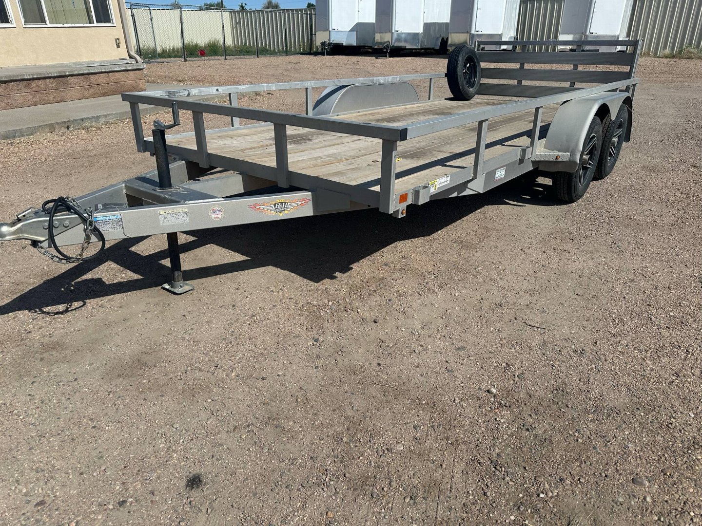 Used 2021 H&H Trailers 16' Aluminum Utility Trailer | Fort Morgan Colorado