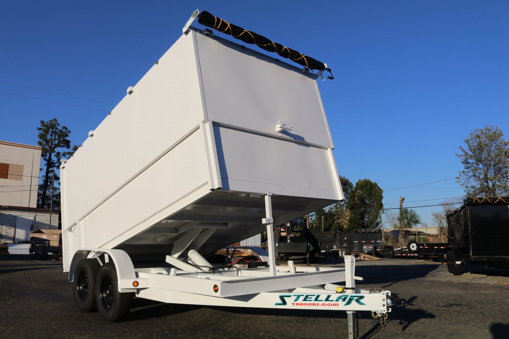 New 2025 Stellar 8x12x69w Dump Trailer | Ontario California