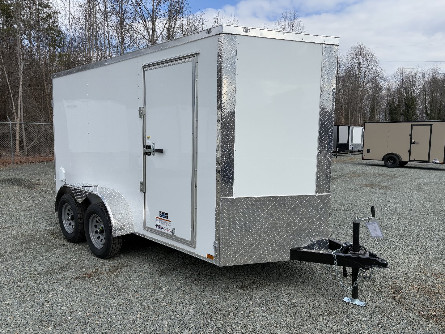 New 2025 ANVIL 6X12 7k Enclosed w/ Double Rear Doors , Poly-Core ...