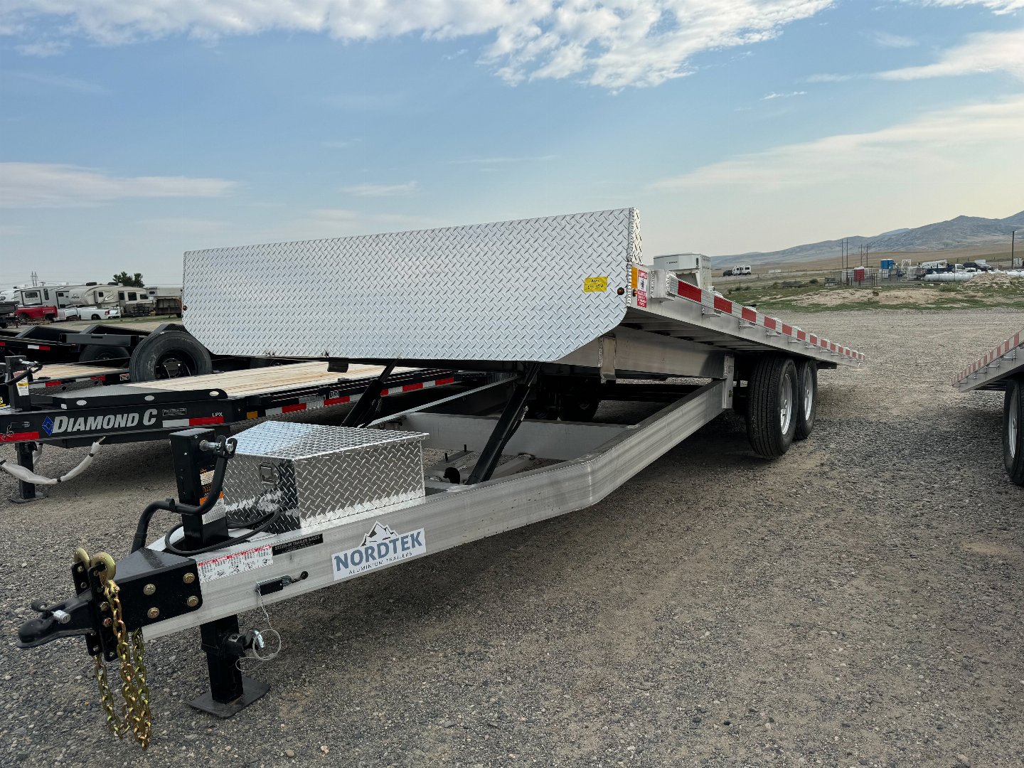 New 2026 Nordtek 22' Deckover Tilt Tilt Trailer | Three Forks Montana