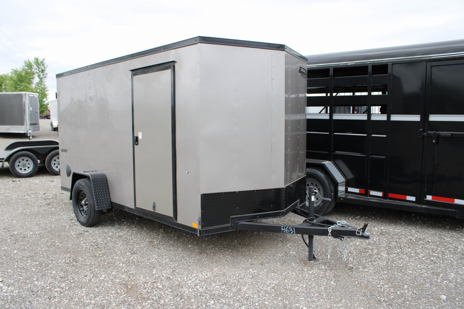 New 2024 Impact Trailers 6' X 12' R ENCLOSED TRAILER WITH 6" EXTRA ...