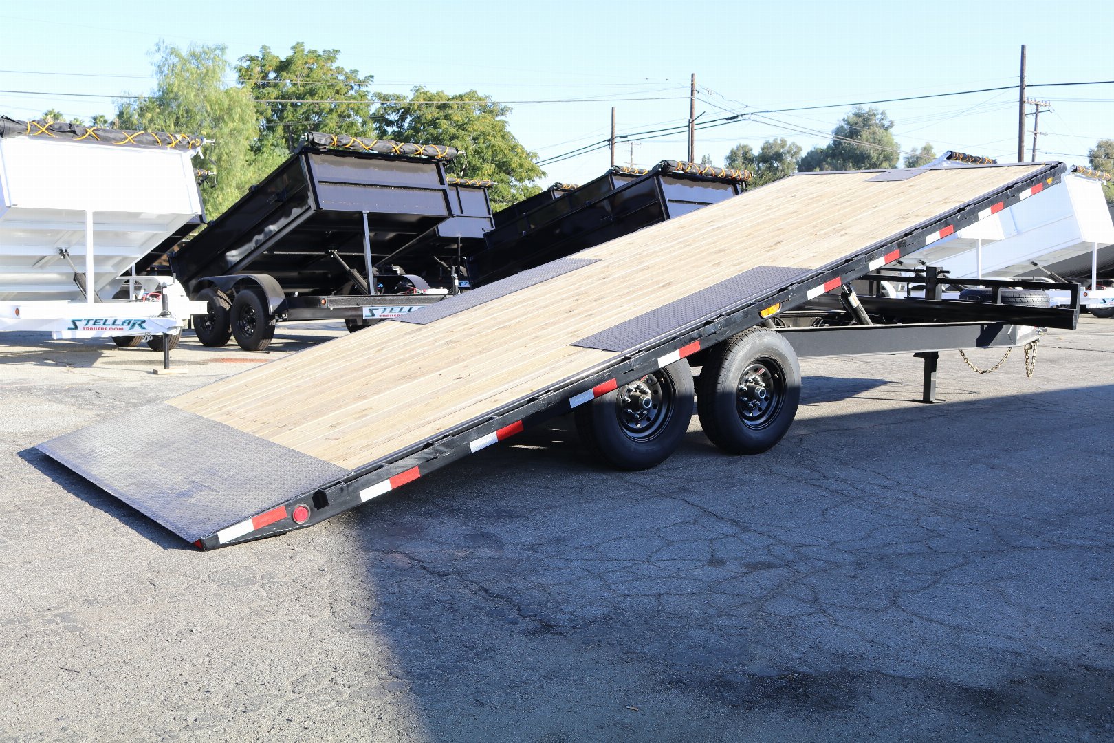 New 2025 PJ Trailers t8 Tilt Trailer | Ontario California