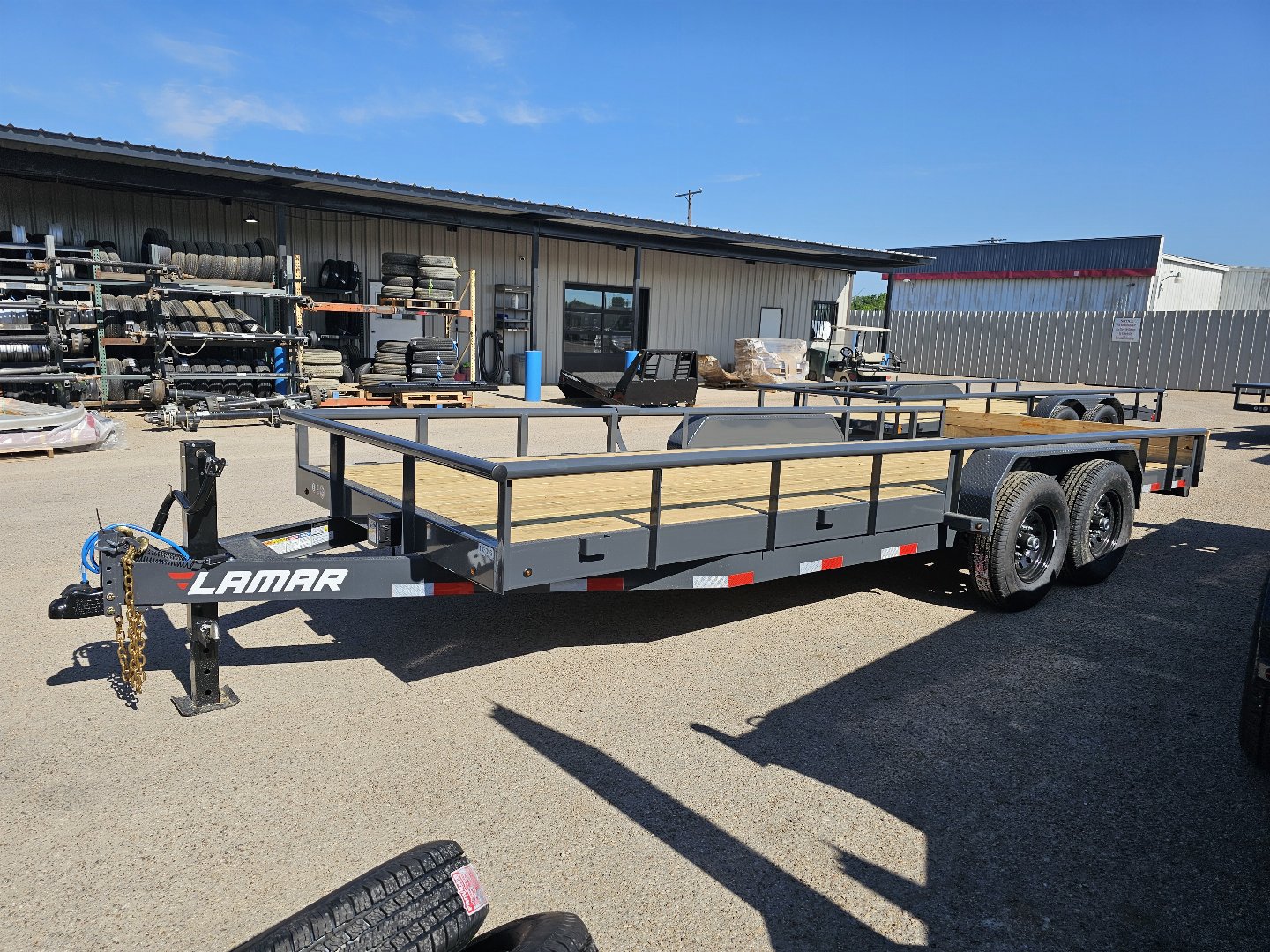 New 2025 Lamar Trailers 83X20 14K Utility Trailer | Waco Texas