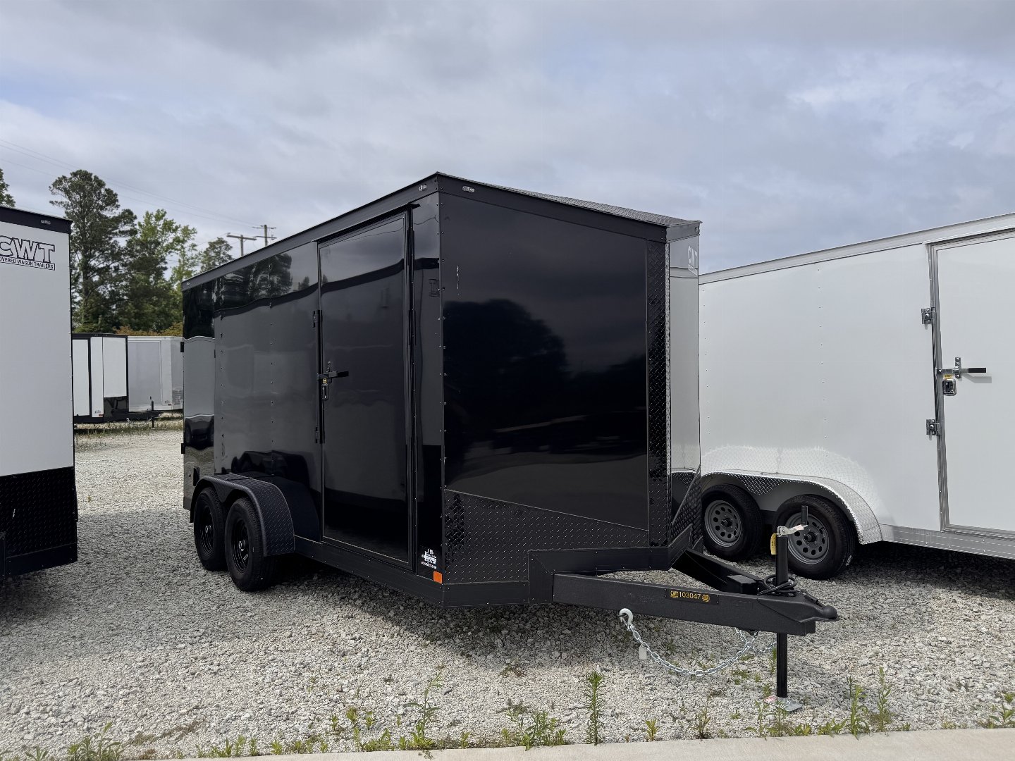 New 2025 Covered Wagon Trailers 7X16TA-GOLD Cargo / Enclosed Trailer ...