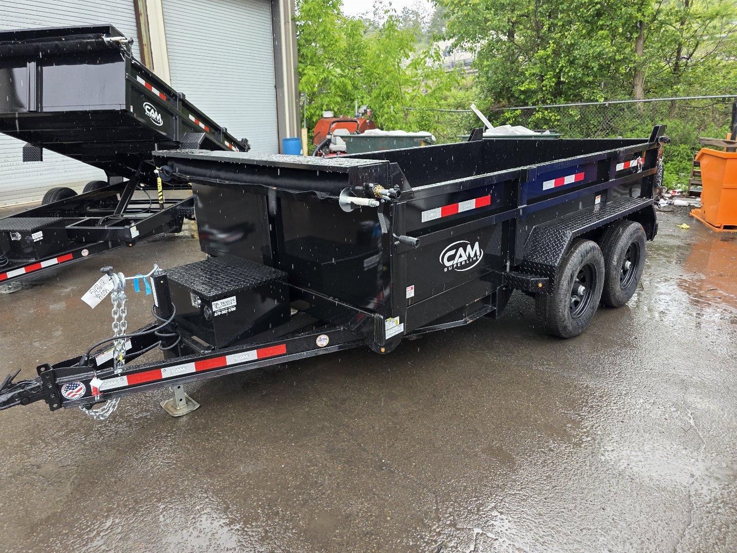 New 2025 Cam Superline 6X12 10K - RAMPS Dump Trailer | Taylor Pennsylvania