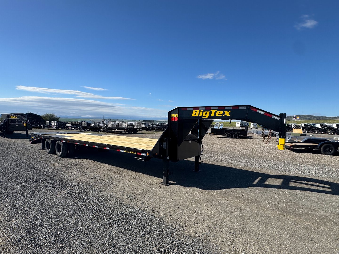 New 2026 BIG TEX TRAILERS 22GN 25+5 Flatbed Trailer | Three Forks Montana