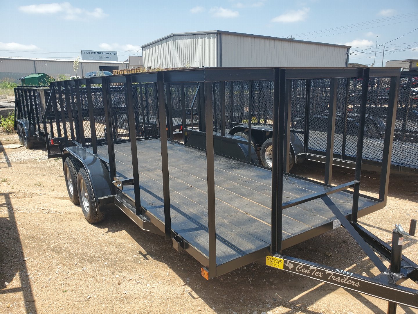 New 2025 Centex Trailers 16' trash raised barn doors brakes Trash ...