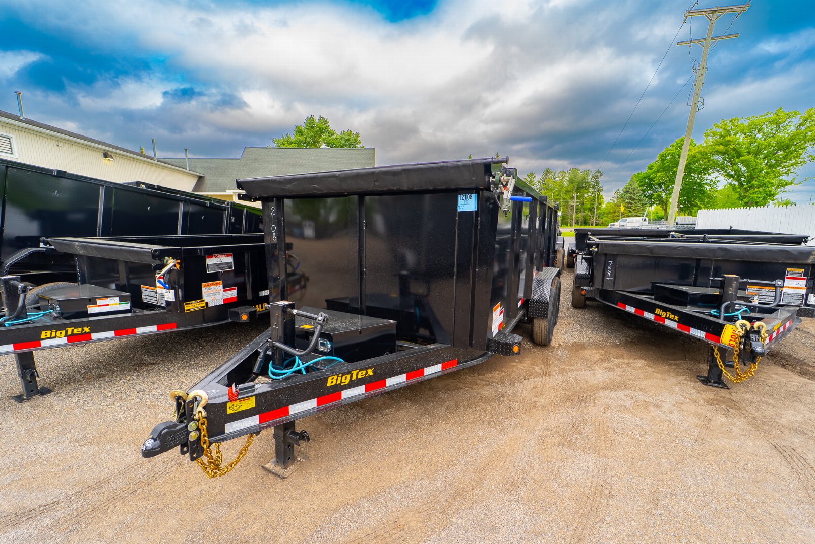 New 2025 Big Tex Trailers 16FT HIGHSIDE 14K GVWR Dump Trailer ...