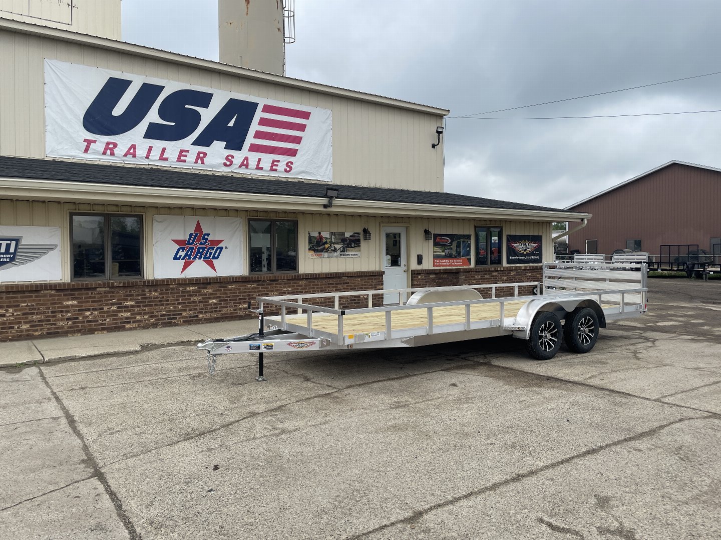 New 2025 H&H TRAILERS 82x20 7k Aluminum Landscape Trailer | Wayland ...