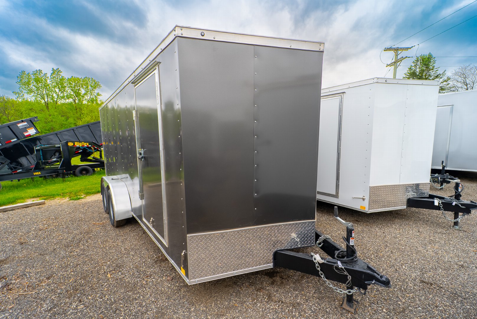 New 2025 RC Trailers RGT 7X16 Cargo / Enclosed Trailer | Whitmore Lake Michigan