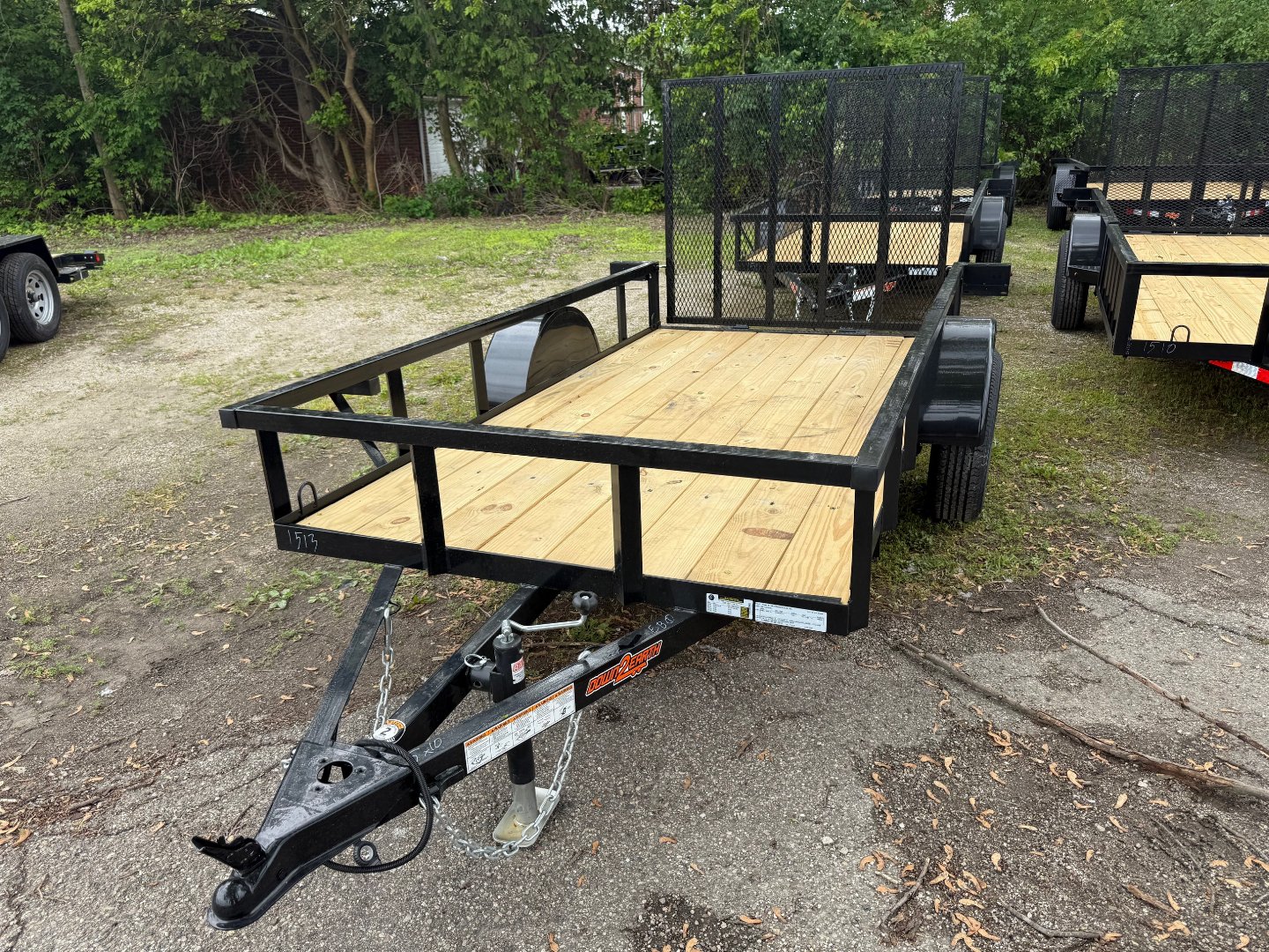 New 2025 Down 2 Earth Trailers 5x10 Low side Landscape Trailer 3k ...