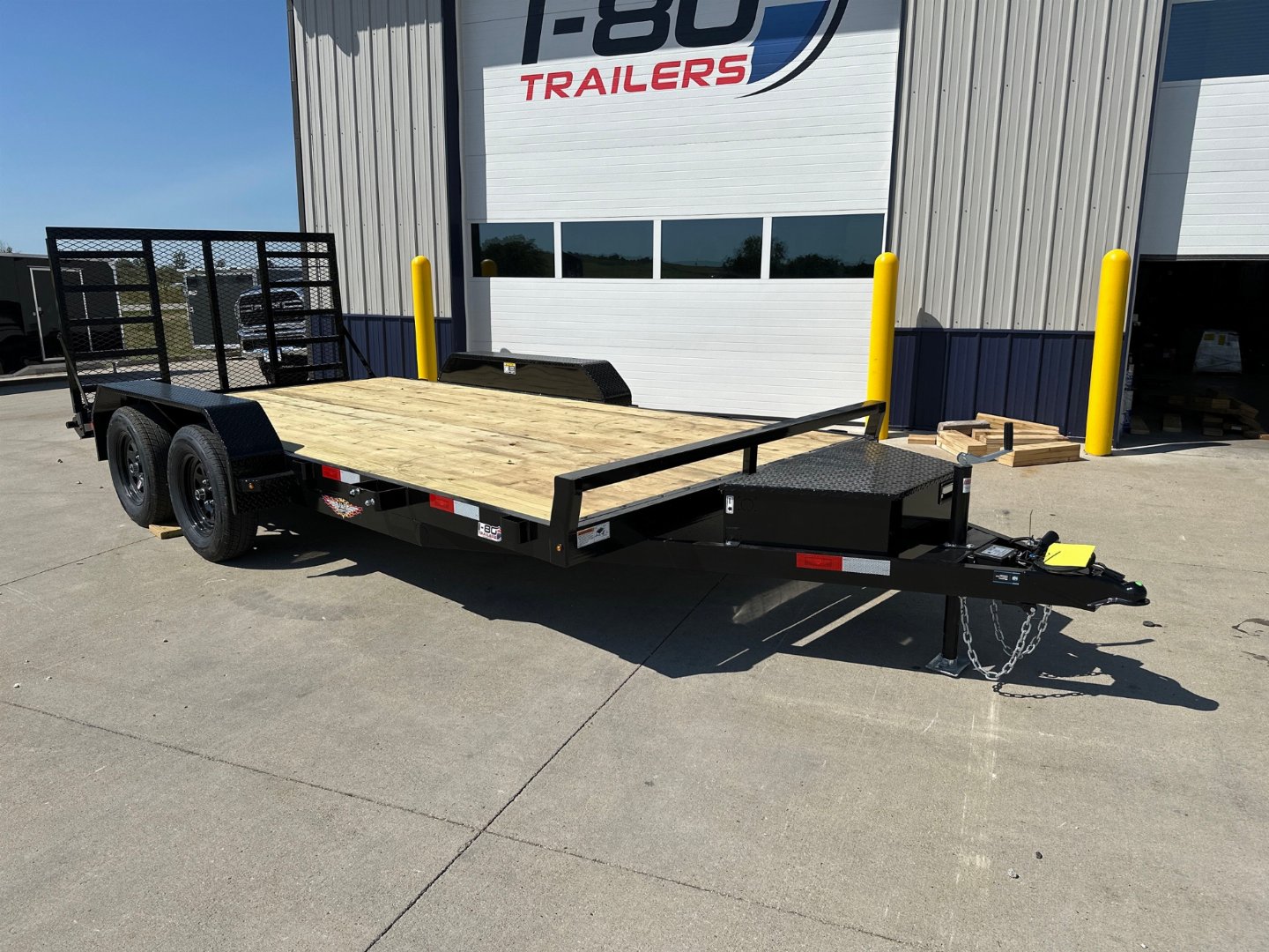 New 2025 H&H 82”x14’+2’ 7k Car Hauler Trailer | De Soto Iowa