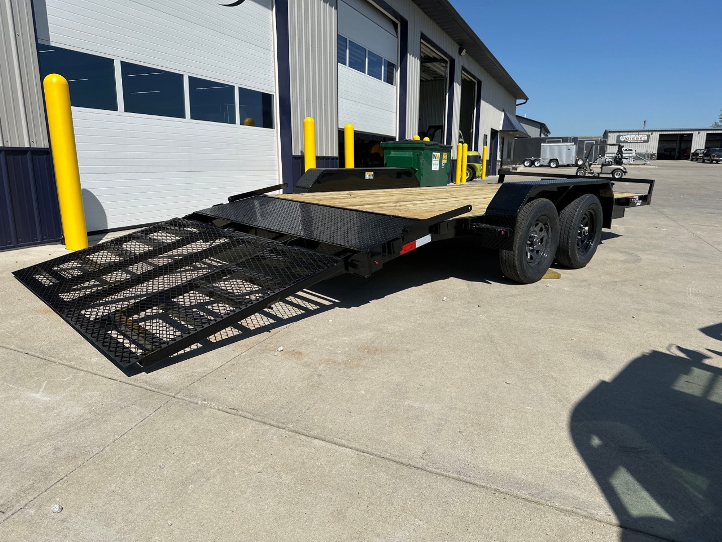 New 2025 H&H 82”x14’+2’ 7k Car Hauler Trailer | De Soto Iowa