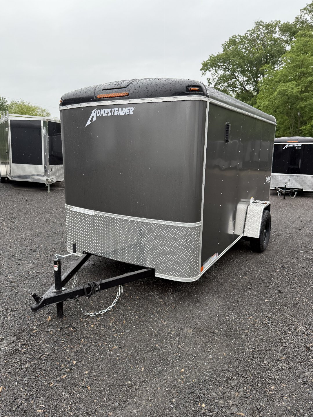 New 2025 Homesteader 6x12 Challenger - Ramp - Gray - Cargo Trailer ...