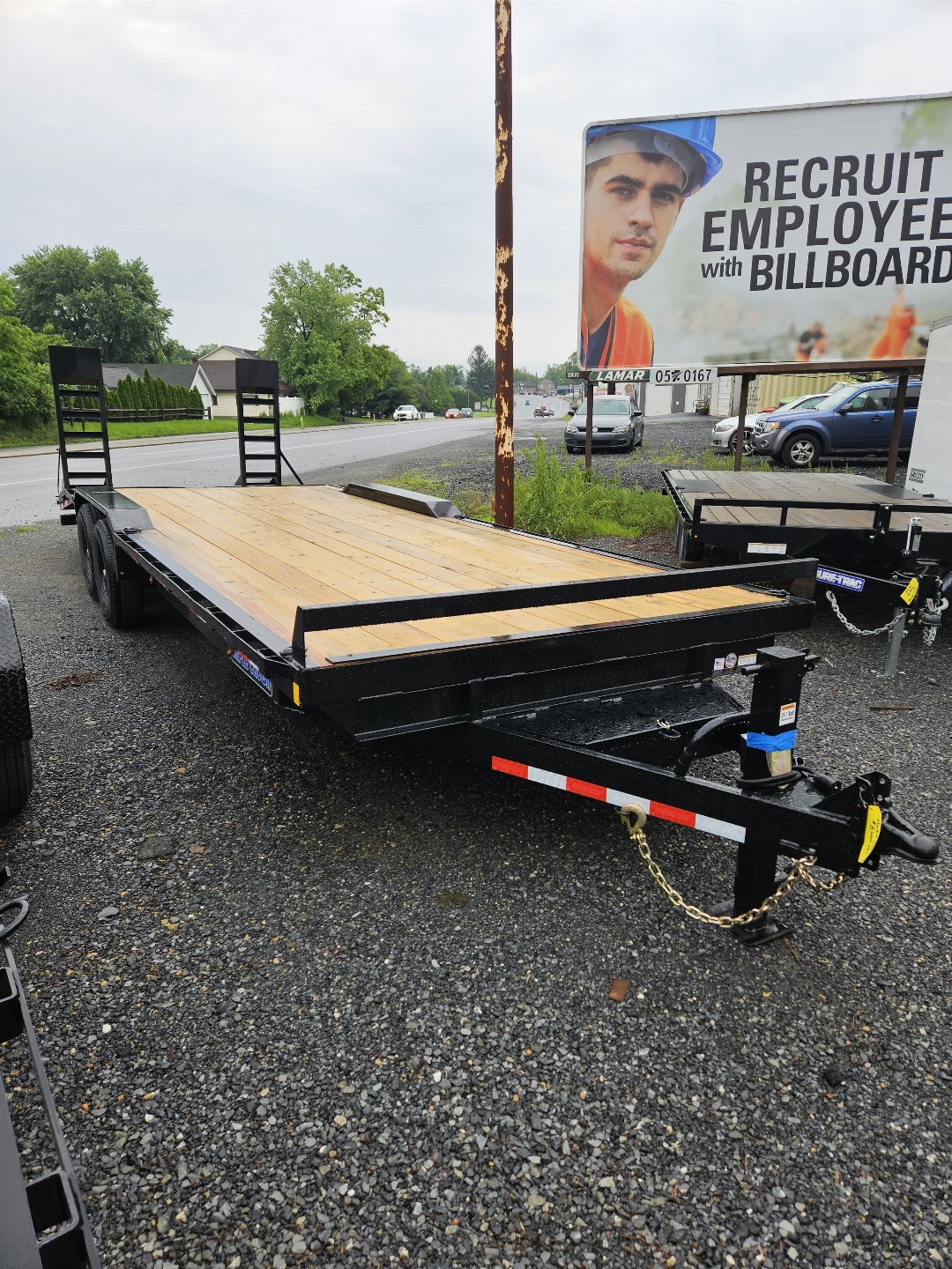 New 2025 Triple Crown Trailers DRIVE OVER FENDER Equipment Trailer 8.5 ...