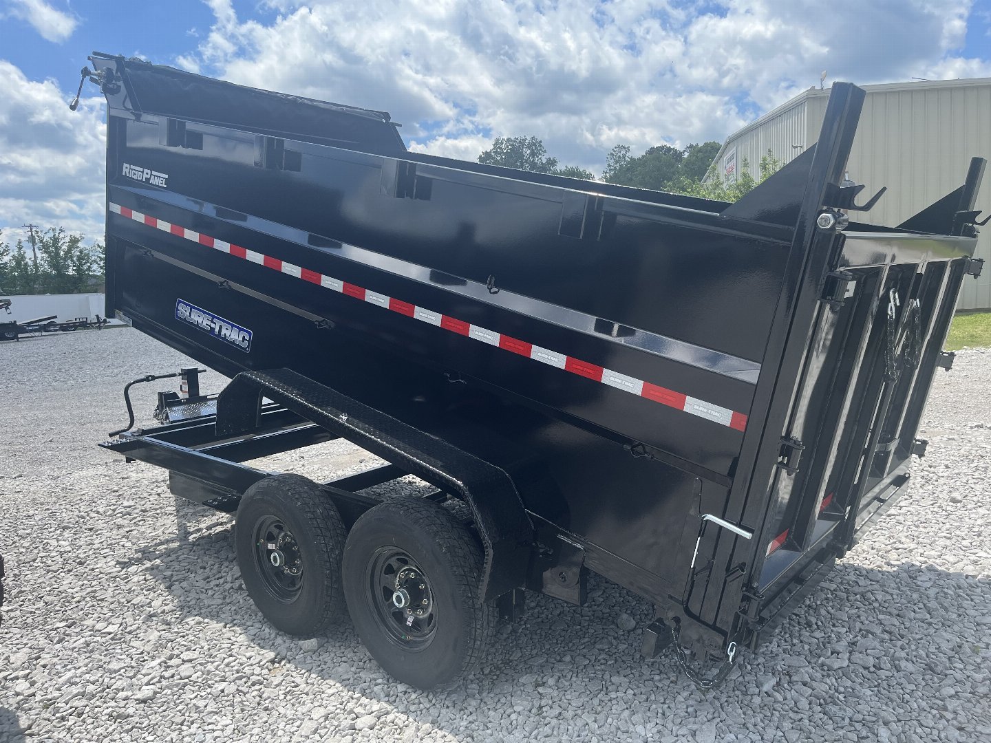 New 2025 Sure-Trac 82X14 DUMP TRAILER 14K WITH 4 FOOT WALLS | Michigan ...