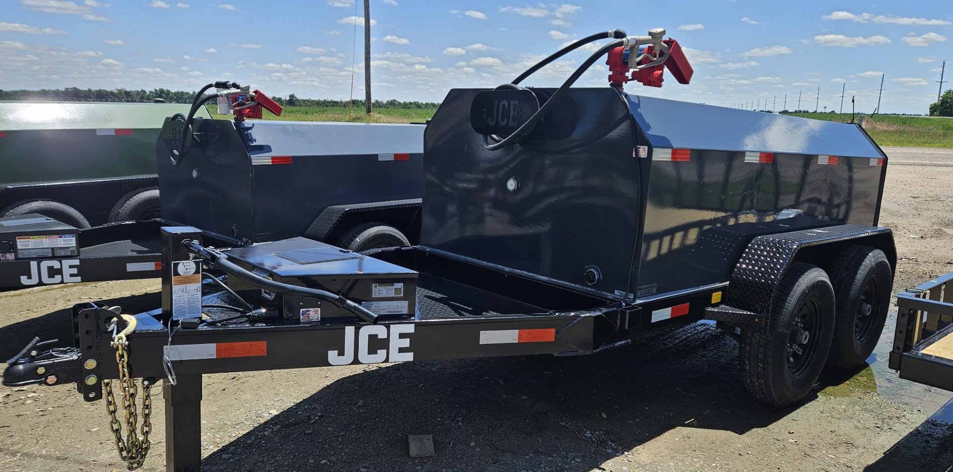 New 2025 JCE 990 GAL Fuel Tank Trailer | St John Kansas