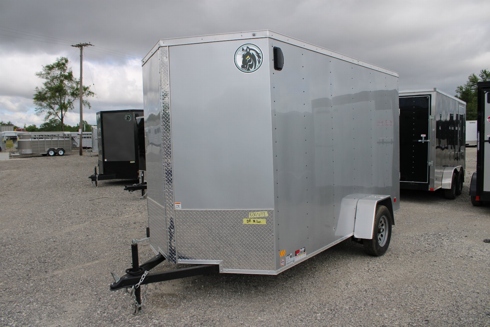 New 2025 Darkhorse Cargo 6' X 12' TR ENCLOSED TRAILER WITH 7' INTERIOR ...