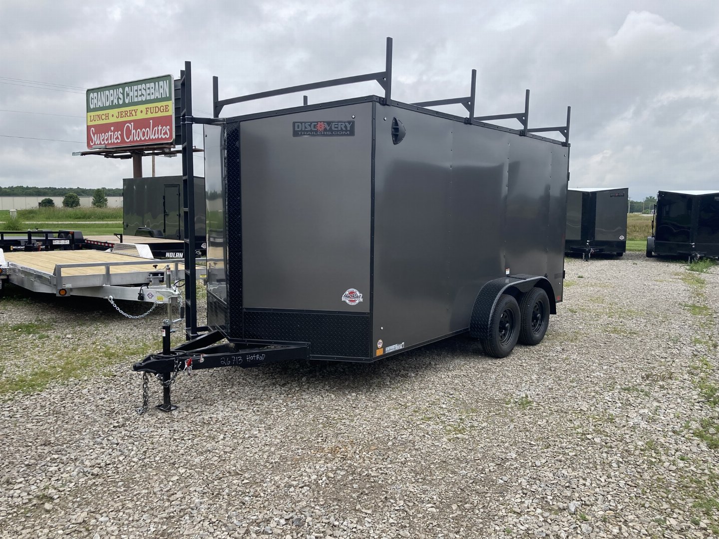 New 2026 Discovery 7x14 Cargo Trailer - Rear Double Door | Wooster Ohio