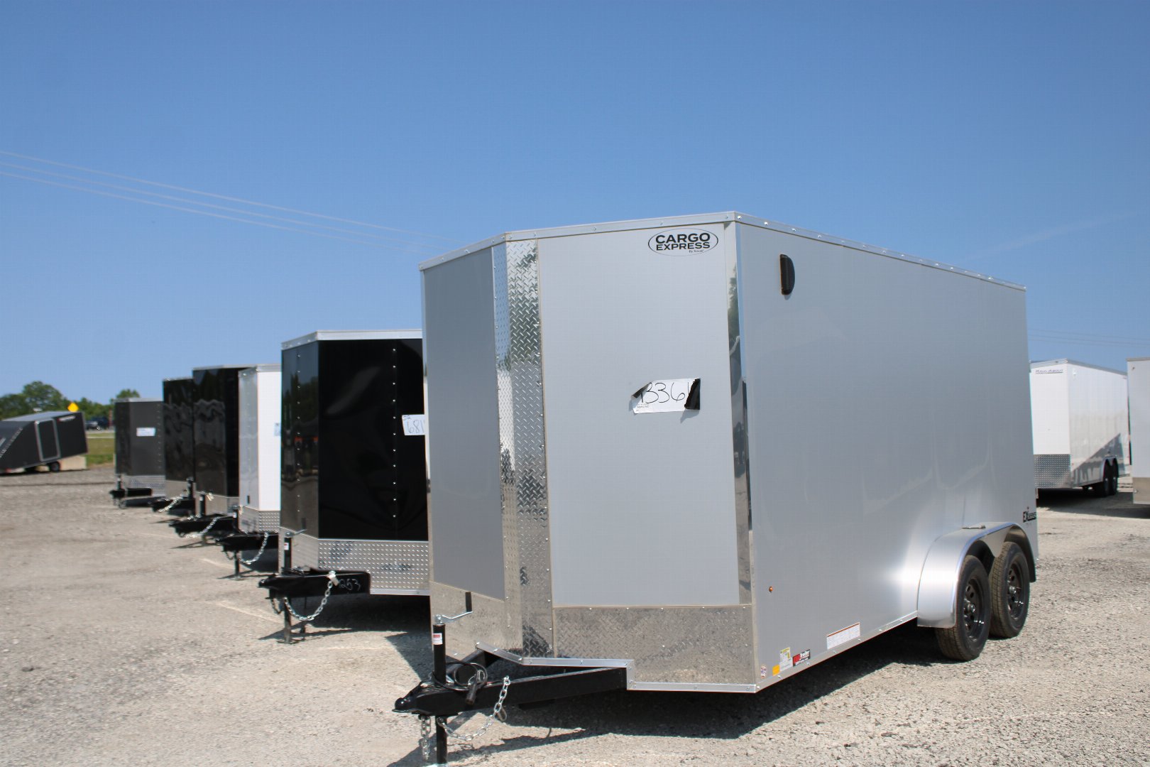 New 2026 Cargo Express 7' X 16' R ENCLOSED TRAILER WITH 7' INTERIOR ...