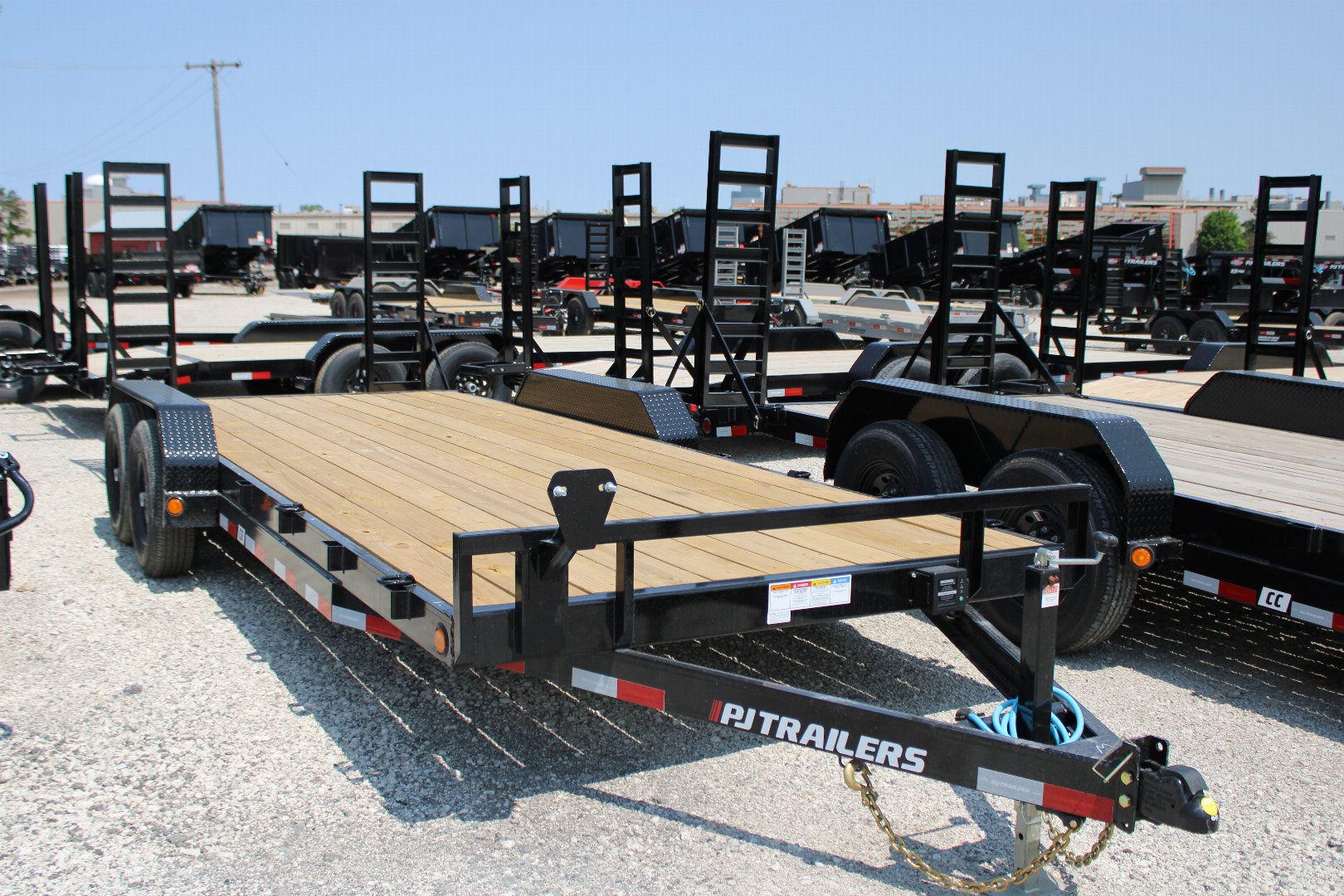 New 2026 PJ Trailers 20' FR 10K GVWR EQUIPMENT TRAILER WITH FOLDING ...
