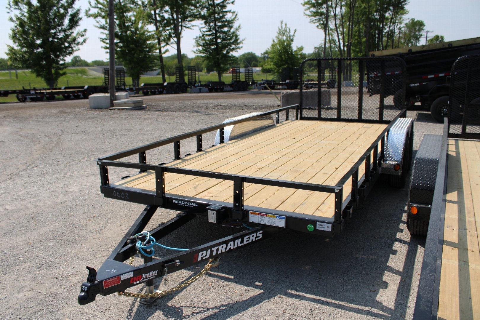 New 2026 PJ Trailers 18' RG 7K GVWR LANDSCAPE UTILITY TRAILER 48241 ...