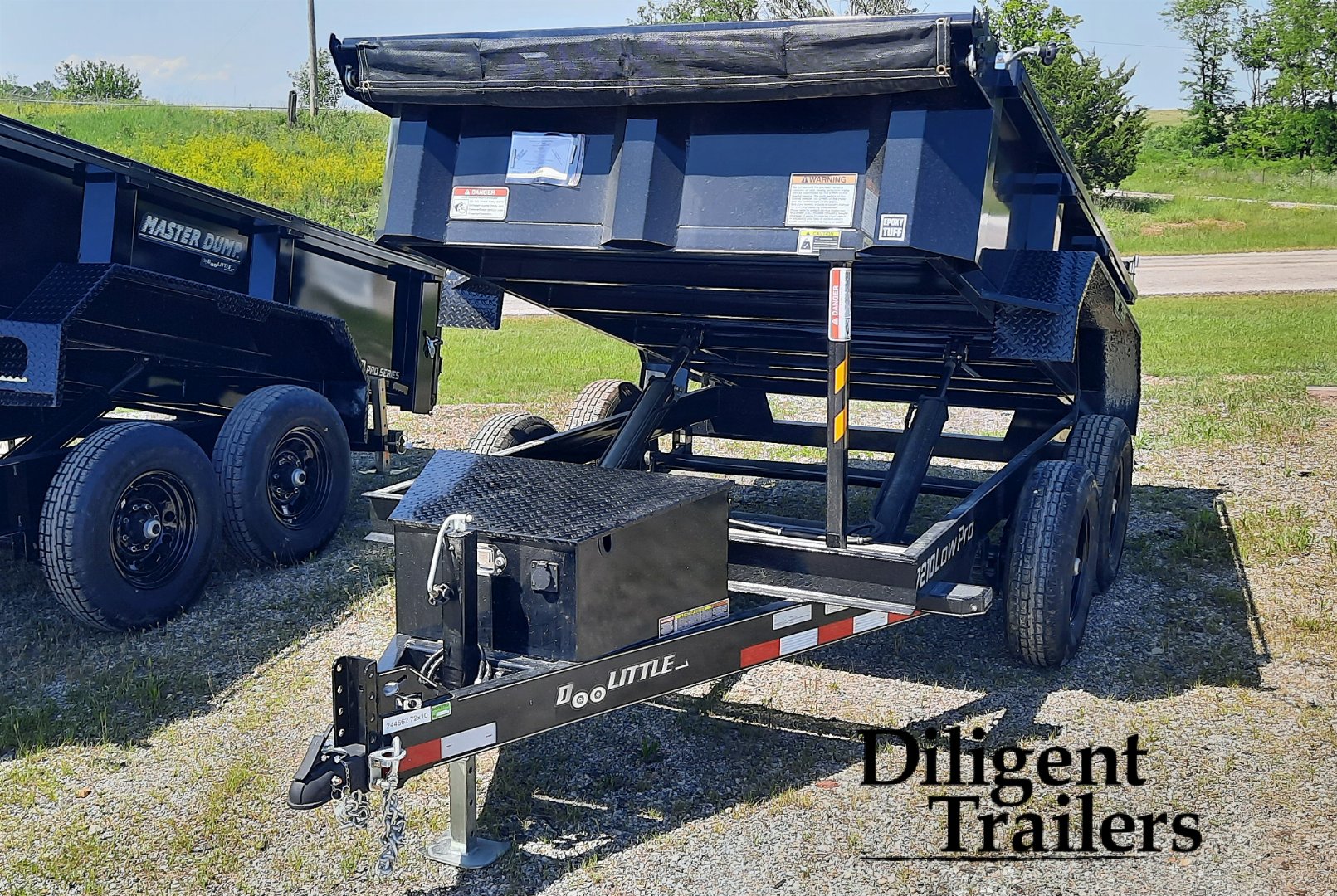 New 2025 DOOLITTLE TRAILER MFG 72" x10' Master Dump Trailer | Emporia ...