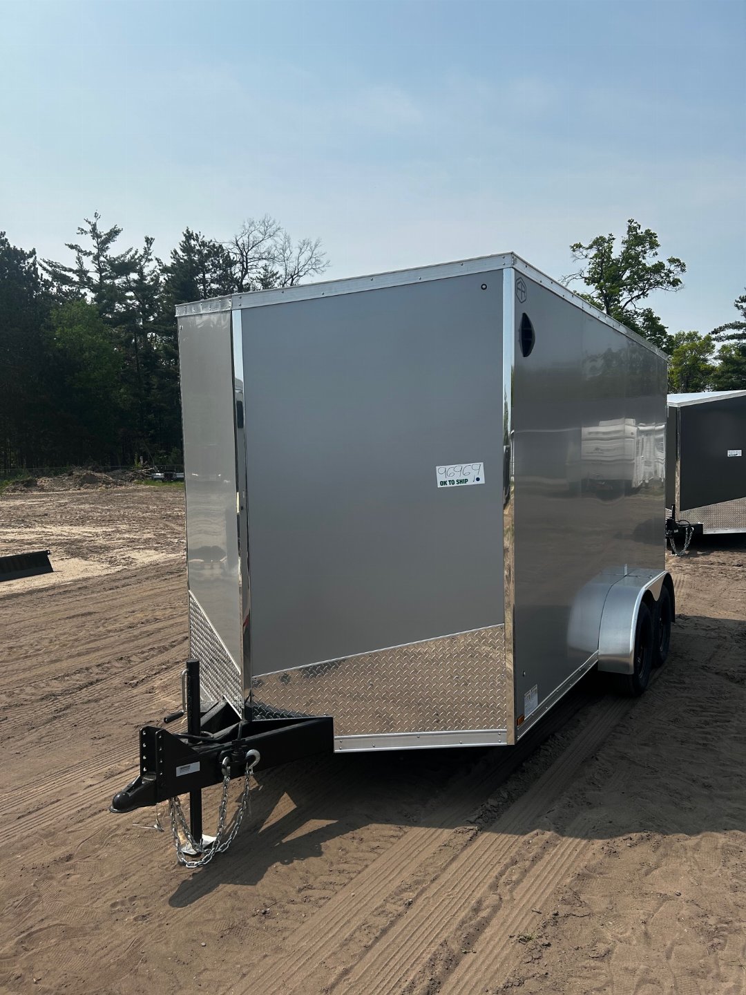 New 2025 Forest River 7x14 84" Tall US Cargo / Enclosed Trailer ...