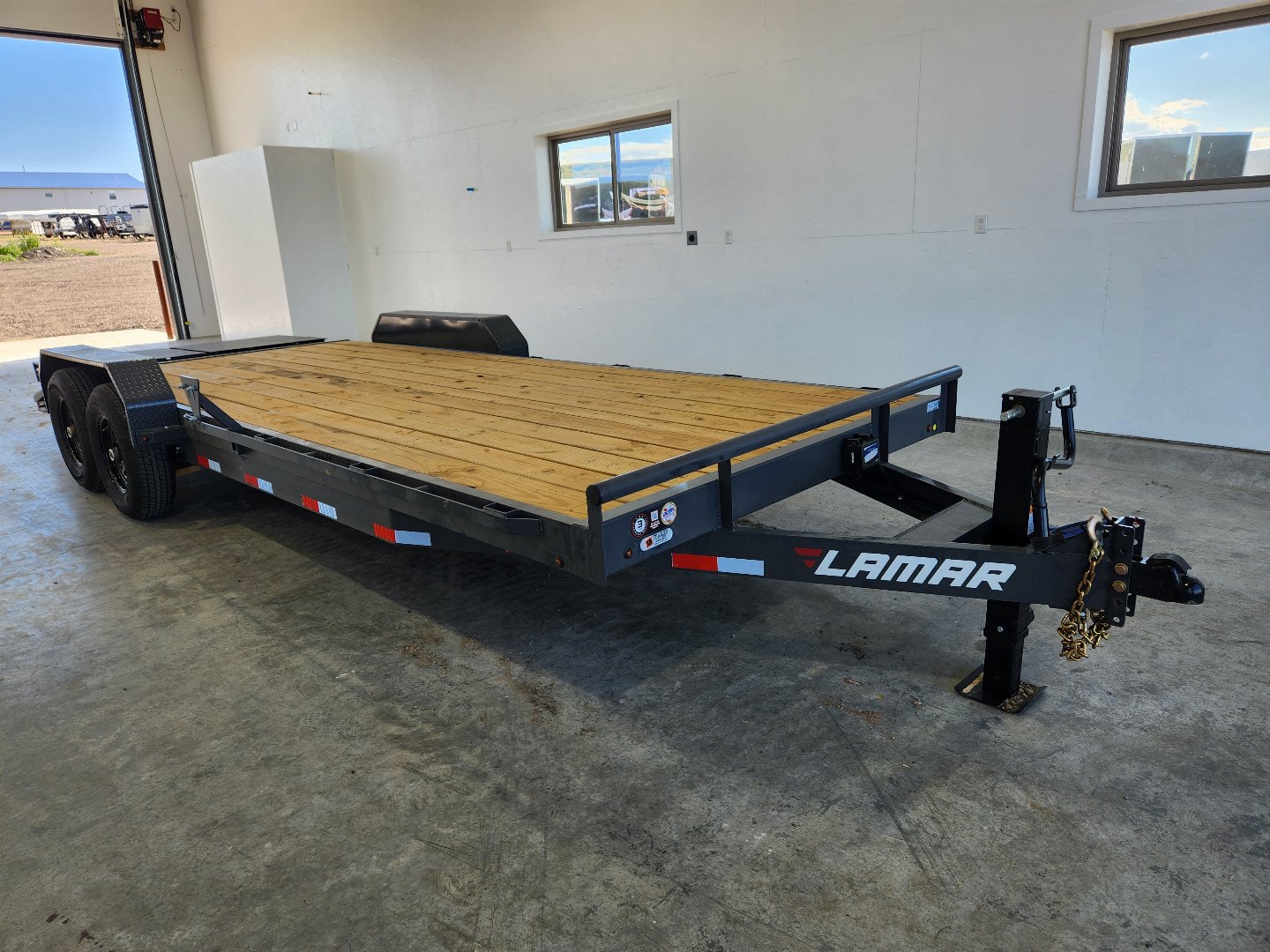 New 2025 Lamar 22' Equipment Trailer 14K | Great Falls Montana