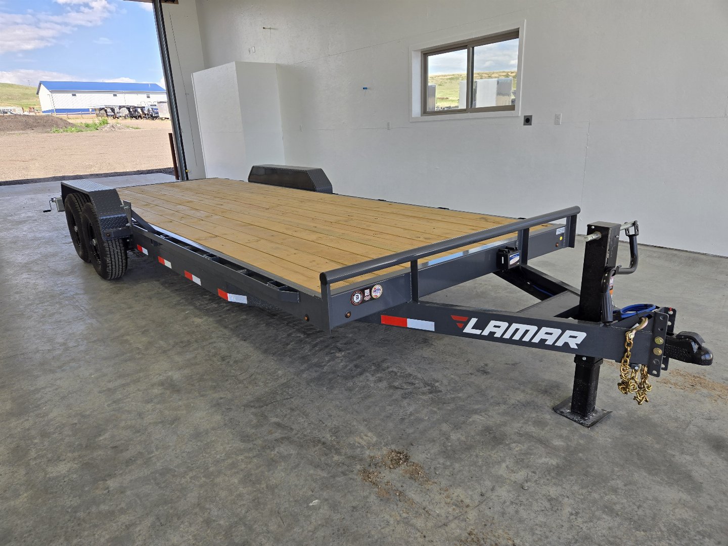 New 2025 Lamar 22' Equipment Trailer 14K | Great Falls Montana